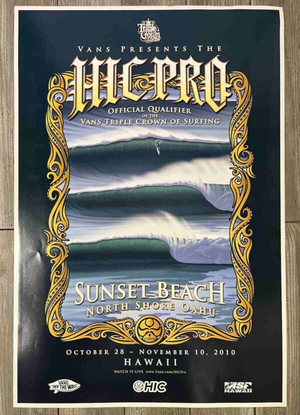 Vintage Surf Contest Posters | Surf Museum Hawaii