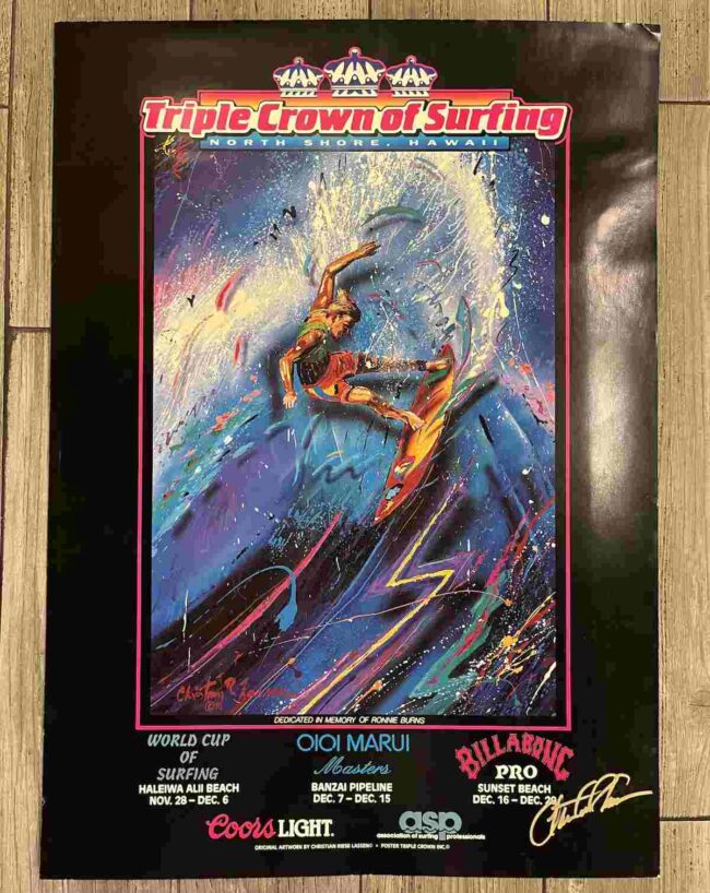 Vintage Surf Contest Posters | Surf Museum Hawaii